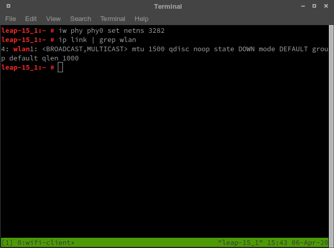 Creating Virtual WLAN Interfaces | SUSE Communities