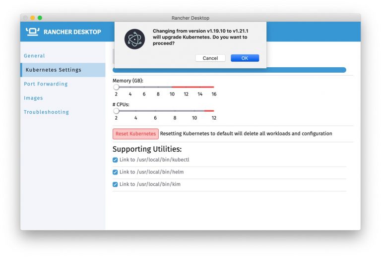 Rancher Desktop An Open Source App For Desktop Kubernetes And 4654