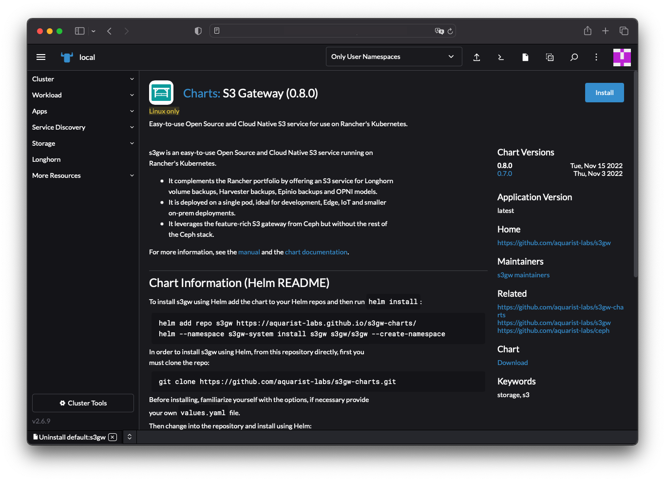 Deploy s3gw in Digital Ocean | SUSE Communities