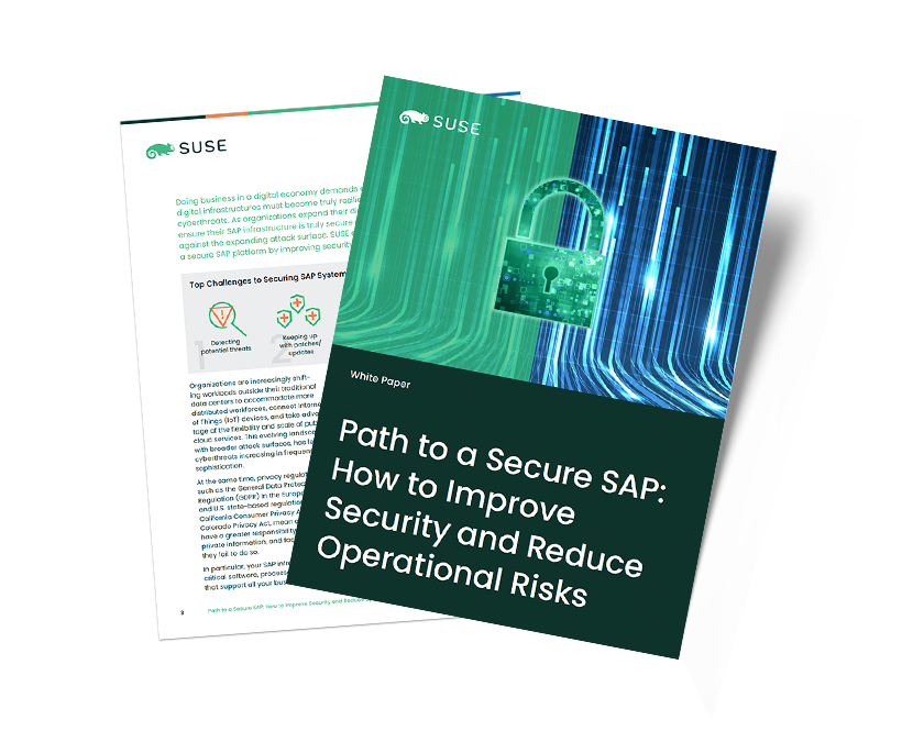 SAP Security: Auf diese fünf Punkte kommt es bei der Absicherung Ihrer SAP-Umgebung an | SUSE ...