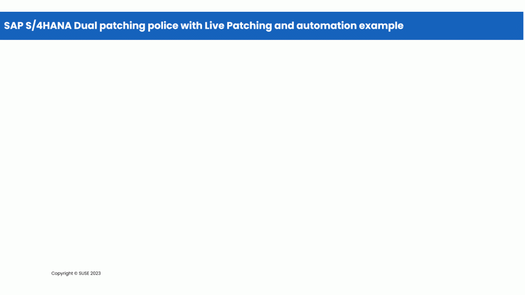 Solving the patching paradox challenge: How important is it to enforce ...