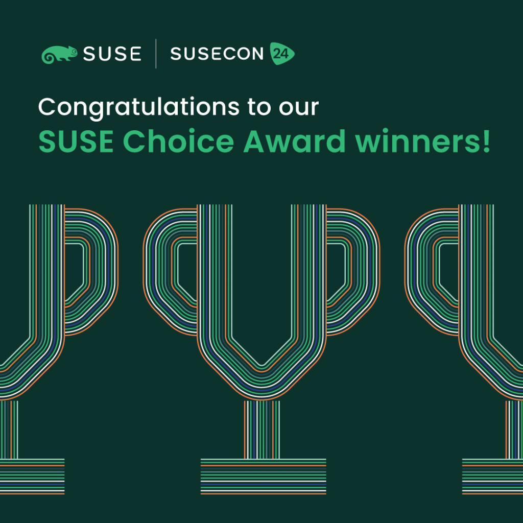 SUSE Announces Finalists for Inaugural SUSE Choice Awards at SUSECON 2024 | SUSE Communities